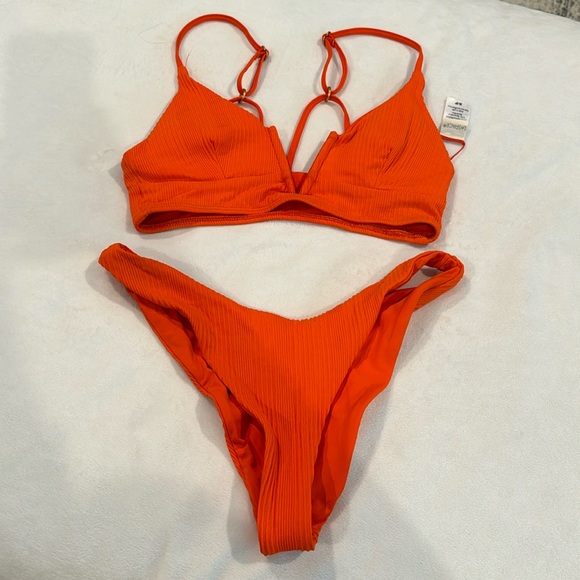 l*space | Swim | Burnt Orange L Space Bikini | Poshmark